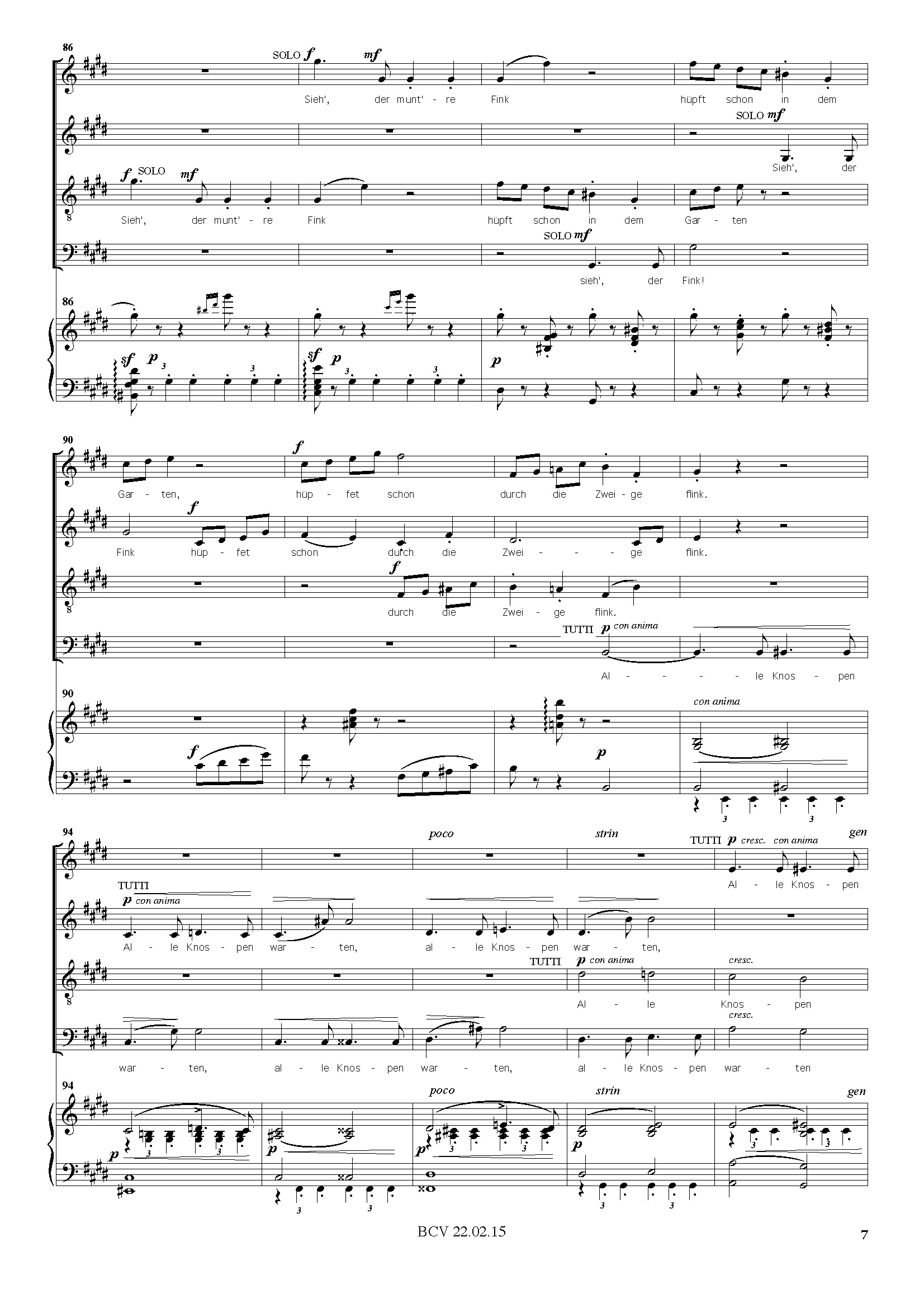 Frühling - Edition Sonat-Verlag