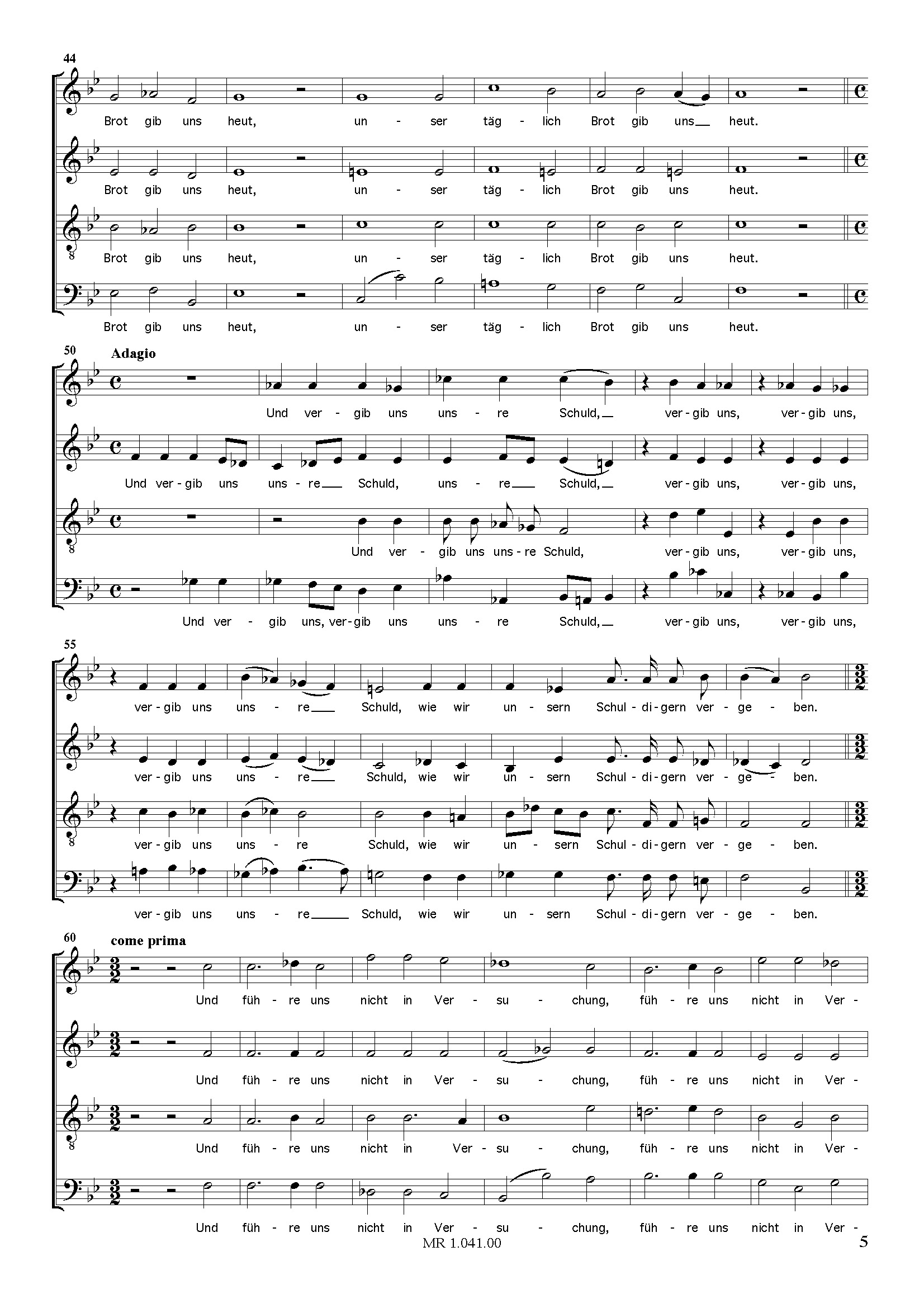 Vater unser - Edition Sonat-Verlag