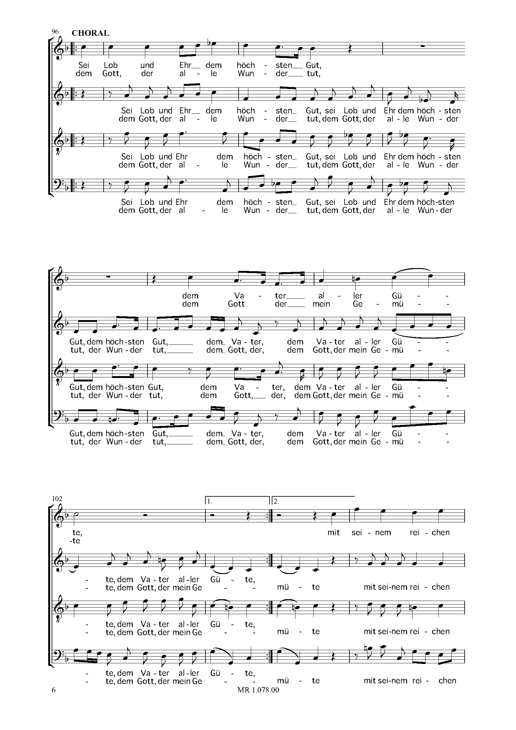 Lobe den Herrn meine Seele - Edition Sonat-Verlag